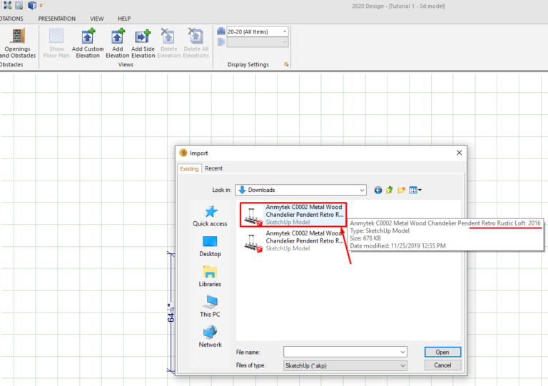 How to Import 3D Models in 2020 Design Software | 3D Decorative