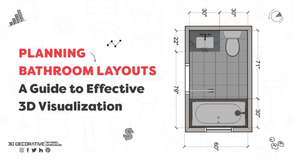 Planning Bathroom Layouts: Guide to Effective 3D Visualization | 3D ...