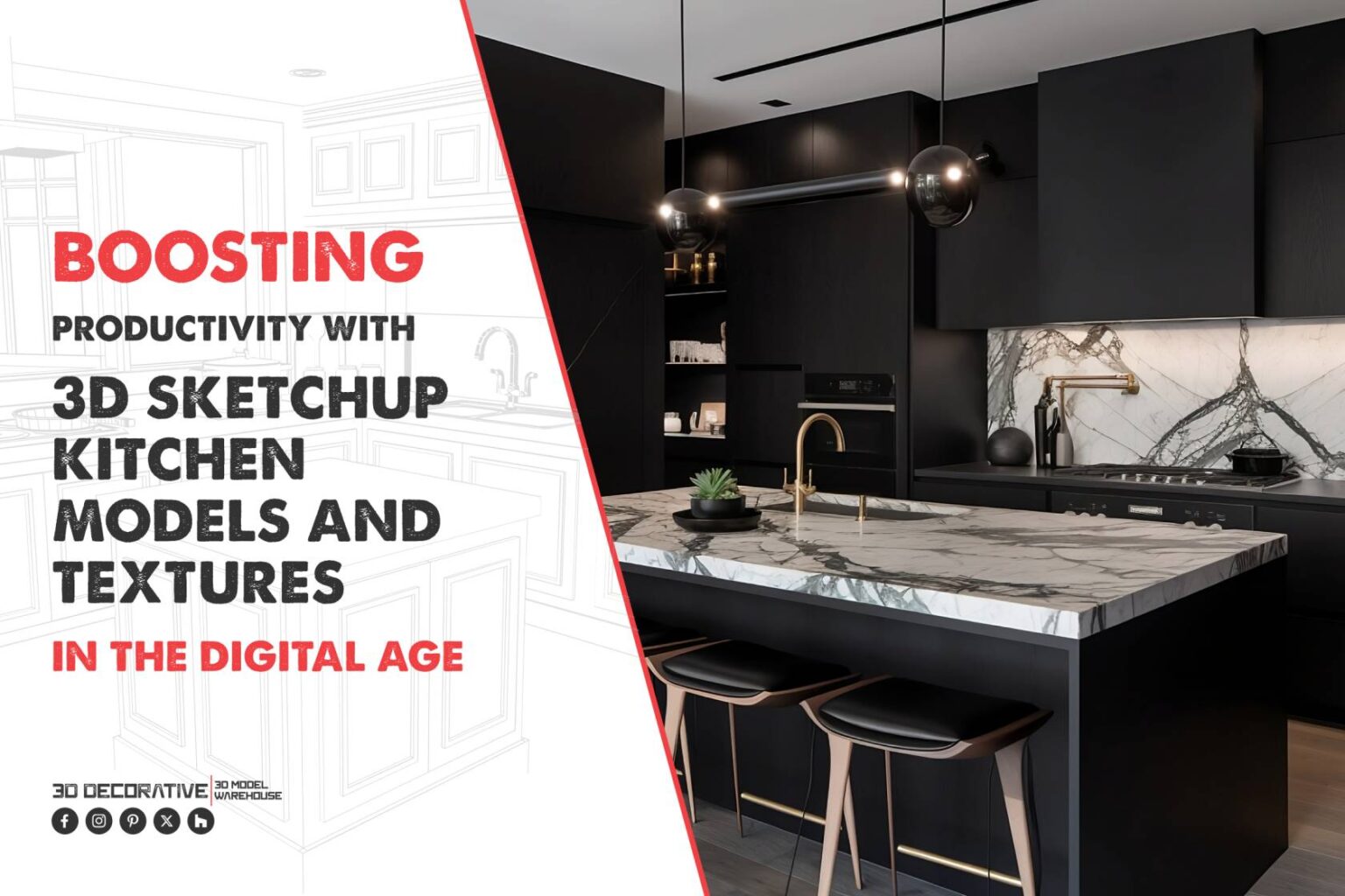 Boost Productivity with 3D SketchUp Models and Textures in 2025