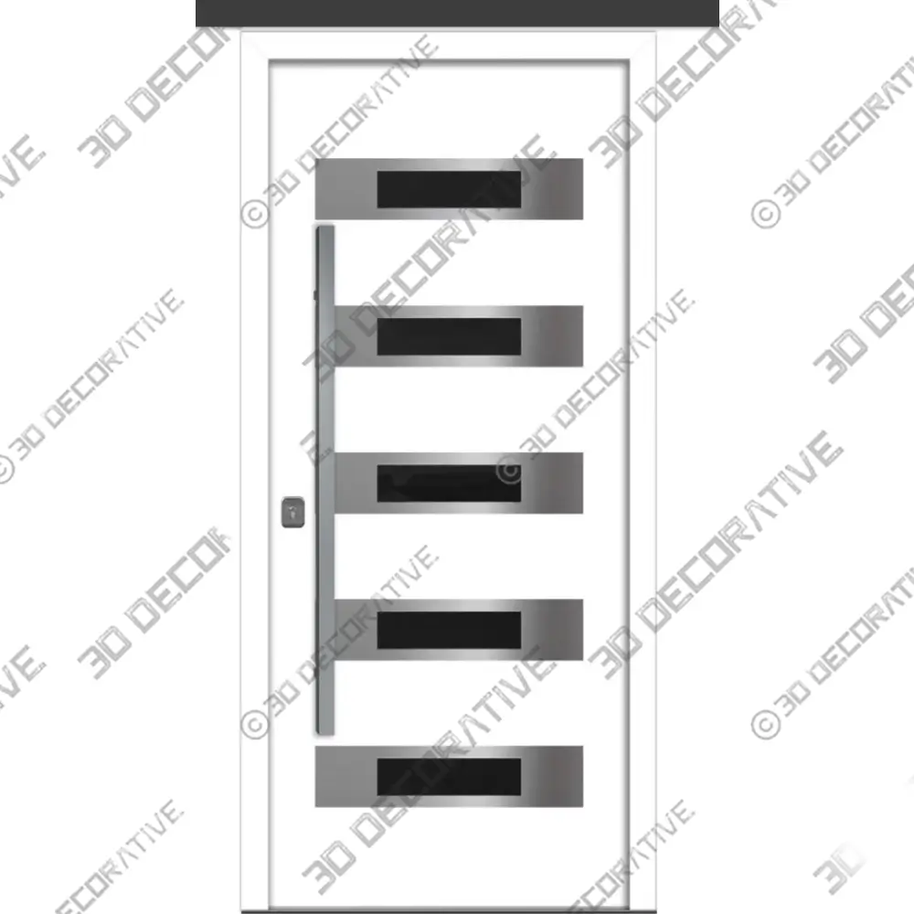 Nova Inox S5 White Insulated Entry Door | Secure Steel Entry
