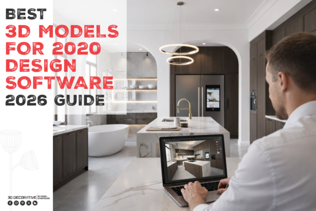 Best 3D Models for 2026 2020 Design Projects & Rendering